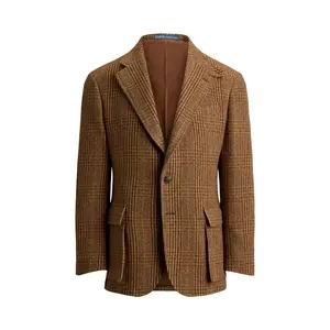 Ralph Lauren The Rl67 Glen Plaid Tweed Jacket
