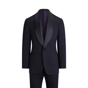 Ralph Lauren Kent Handmade Wool Barathea Tuxedo
