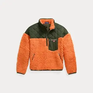 Ralph Lauren Relaxed Fit Polo Sport Pullover - Solar Sky Multi