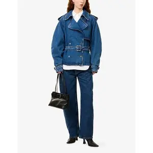 ANINE BING Pascale Double-breasted Denim Jeans
