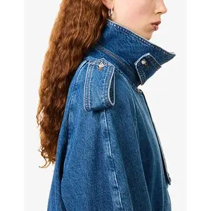 ANINE BING Pascale Double-breasted Denim Jeans