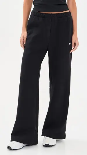 Nike Mid Rise Sweatpants - Black/sail