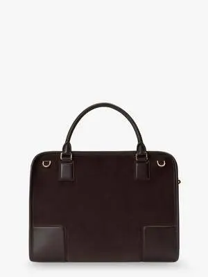 Loewe Amazona 180 Suede Handbag