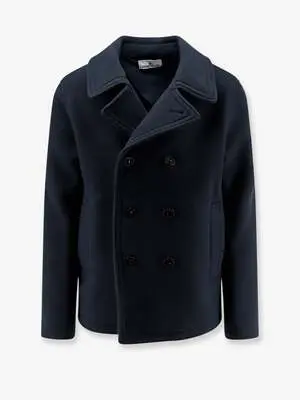 Stone Island Wool Blend Coat