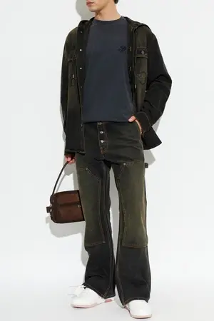 Off-White Flared Leg Jeans