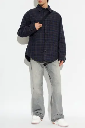 Off-White Flared Leg Jeans