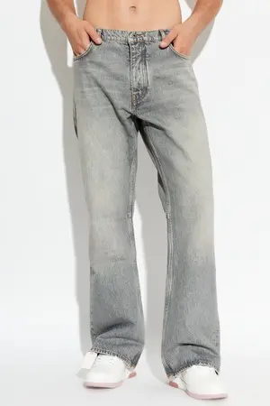 Off-White Flared Leg Jeans