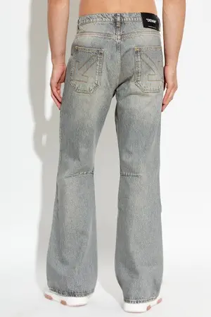 Off-White Flared Leg Jeans