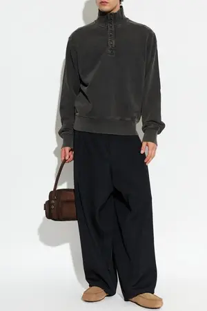 ENTIRE STUDIOS Sweatshirt With A Button-up Collar