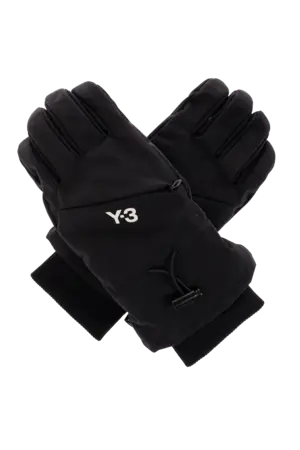 Y3 Gloves With Logo