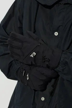 Y3 Gloves With Logo