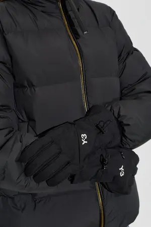 Y3 Gloves With Logo