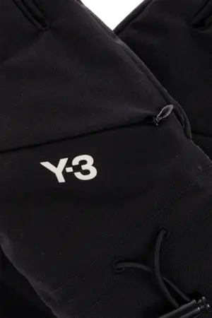 Y3 Gloves With Logo