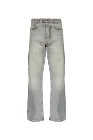 Off-White Straight-leg Jeans - Grey