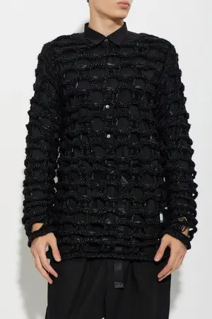 Comme Des Garçons Sweater With A ‘vintage’ Effect