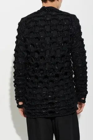 Comme Des Garçons Sweater With A ‘vintage’ Effect