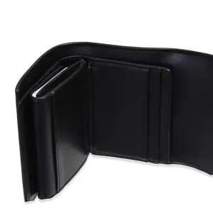 Celine Calfskin Compact Triomphe Flap Wallet