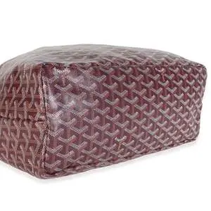 Goyard Burgundy Goyardine Canvas Dragon Fly Saint Louis Pm