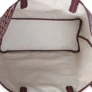 Goyard Burgundy Goyardine Canvas Dragon Fly Saint Louis Pm