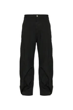 Comme Des Garçons Wide-leg Pants - Black