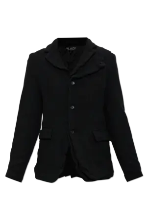 Comme Des Garçons Wool Cardigan - Black