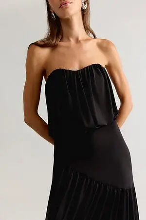 THIRD FORM Withheld Strapless Maxi Dress