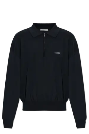 ENTIRE STUDIOS Long-sleeve Polo - Black