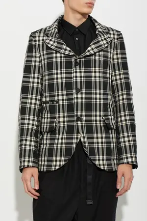 Comme Des Garçons Blazer With Open Lapels