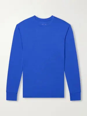 Literary Sport Frank Wool-blend T-shirt - Blue