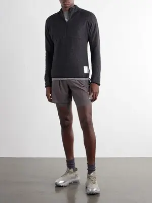 Satisfy Rippy&trade; Layered 5" Cordura&reg; And Justice&trade; Running Shorts - Gray