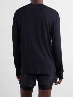 Literary Sport Walker Wool And Coolmax®-blend Running Jacket