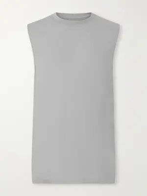 Literary Sport Lorca Cotton-jersey Tank Top - Gray