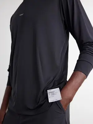 Satisfy Logo-print Recycled Auralite™ T-shirt