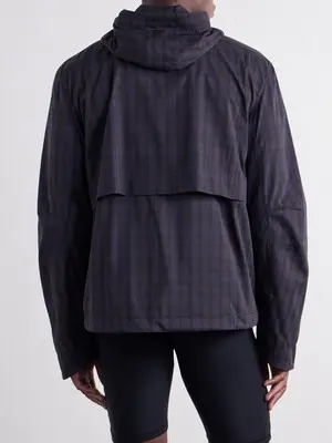 Literary Sport Ashbery Checked Shell Jacket