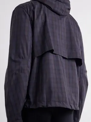 Literary Sport Ashbery Checked Shell Jacket