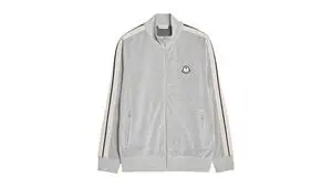 Palm Angels Moncler X Zipup Cardigan - Light Grey