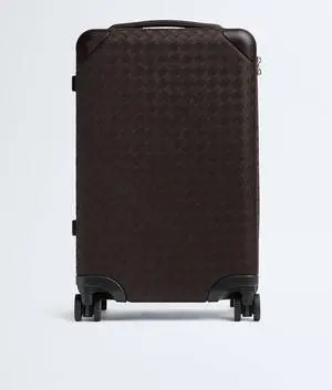 Bottega Veneta Odyssey Intrecciato Cabin Suitcase - Fondant
