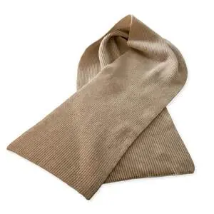 MAISON LOINTAINE Neutrals Scarf Rice Apricot Pure Cashmere - Orange