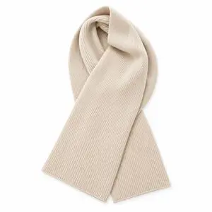 MAISON LOINTAINE Neutrals Scarf Rice Apricot Pure Cashmere - Orange