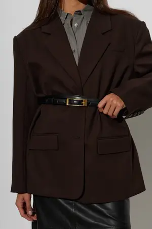 ANINE BING Elly’ Leather Belt