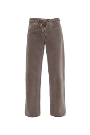 AGOLDE Arc Criss Cross’ Jeans - Grey
