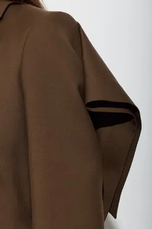 Loewe Wool Blazer With Decorative Back
