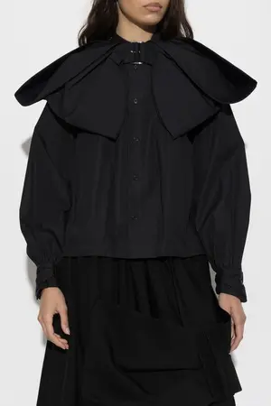 Comme Des Garçons Shirt With Decorative Bow