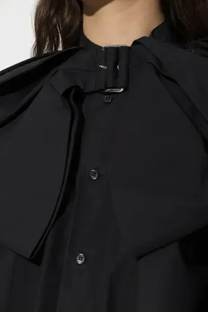 Comme Des Garçons Shirt With Decorative Bow