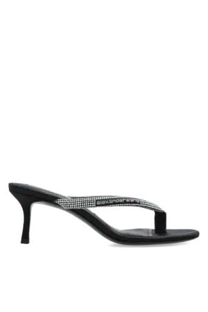 Alexander Wang Courtney’ Heeled Mules - Black