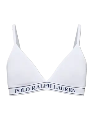 Polo Ralph Lauren Lingerie Bra With Logo - White