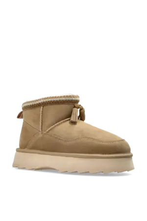 EMU AUSTRALIA Suede ‘mim’ Snow Boots On A Platform