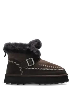 EMU AUSTRALIA Suede ‘sunnie’ Platform Snow Boots - Brown