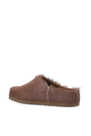 UGG Otzo Calf Hair Clog’ Leather Shoes
