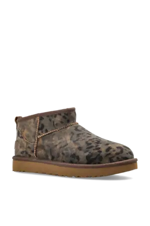 UGG Suede Snow Boots ‘classic Ultra Mini Spotted